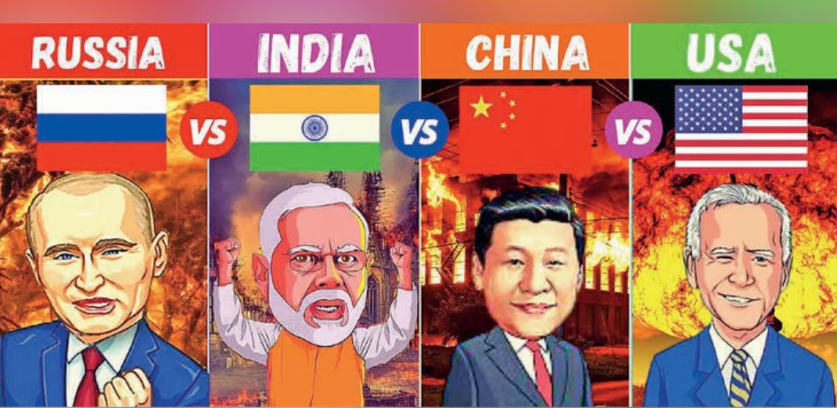 The Three Super Lovers : China, Russia and US, but India is 4th Element in the Geopolitics - The ...
